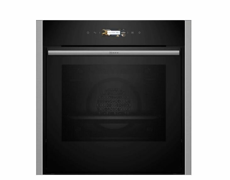 Духовой шкаф электрический Neff B24CR31N0, черный/нержавеющая сталь