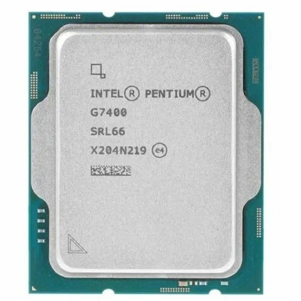 Процессор Intel Pentium Gold G7400 OEM, LGA 1700, 2 ядра, 3.7 ГГц, UHD Graphics 710, кэш 6 МБ