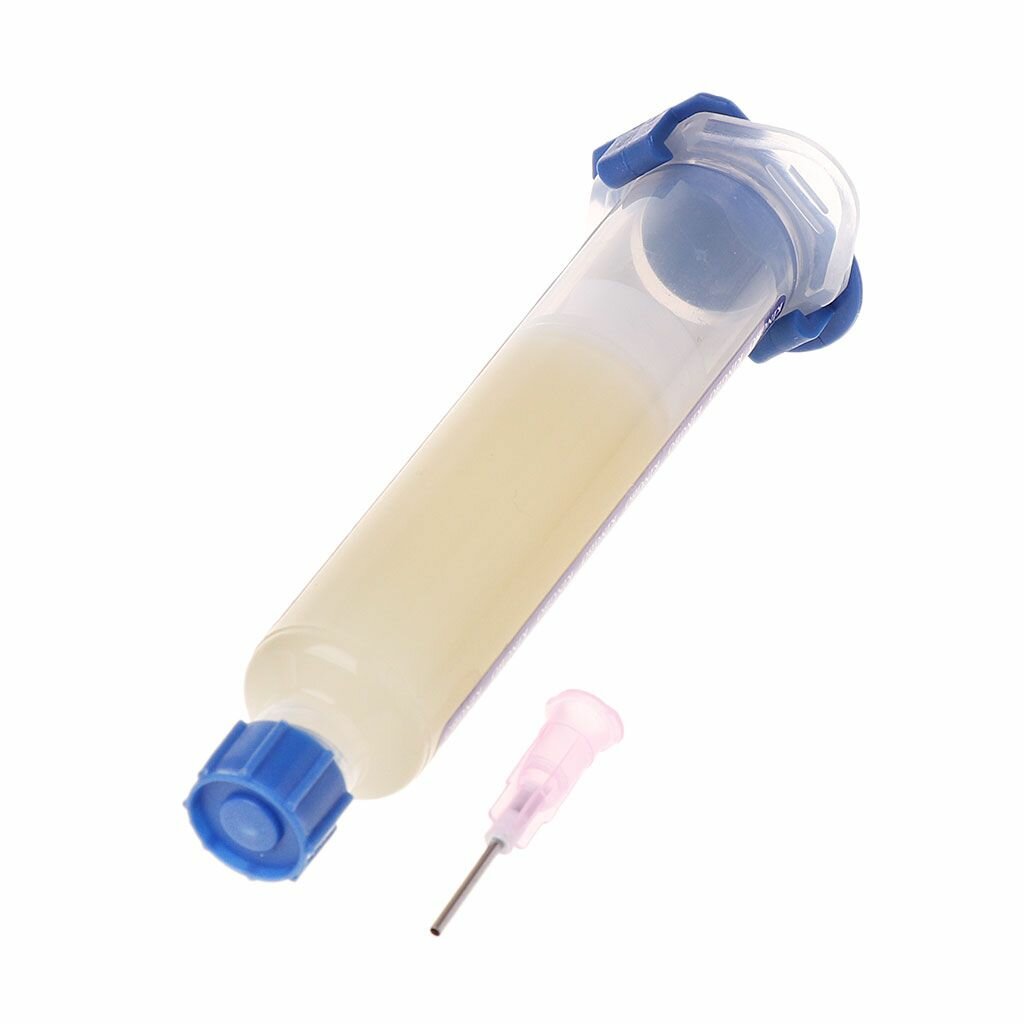 2 шт. 10CC RMA-218 BGA Паста для реболлинга без очистки, ремонтная паяльная паста с иглами