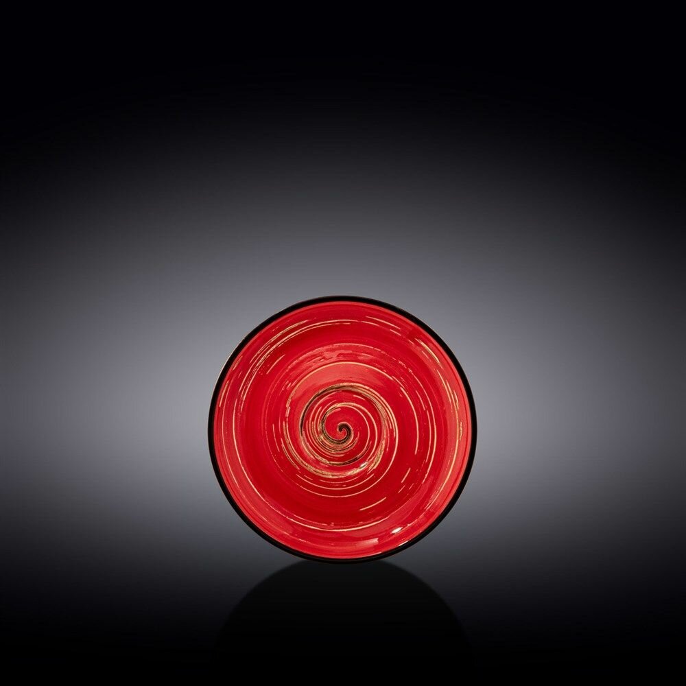 Блюдце Spiral Red 12 см. Wilmax