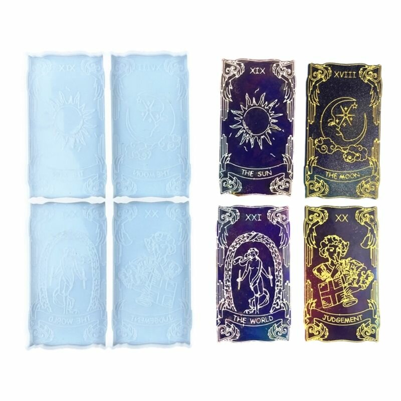 Формы для изготовления карт Таро из силикона