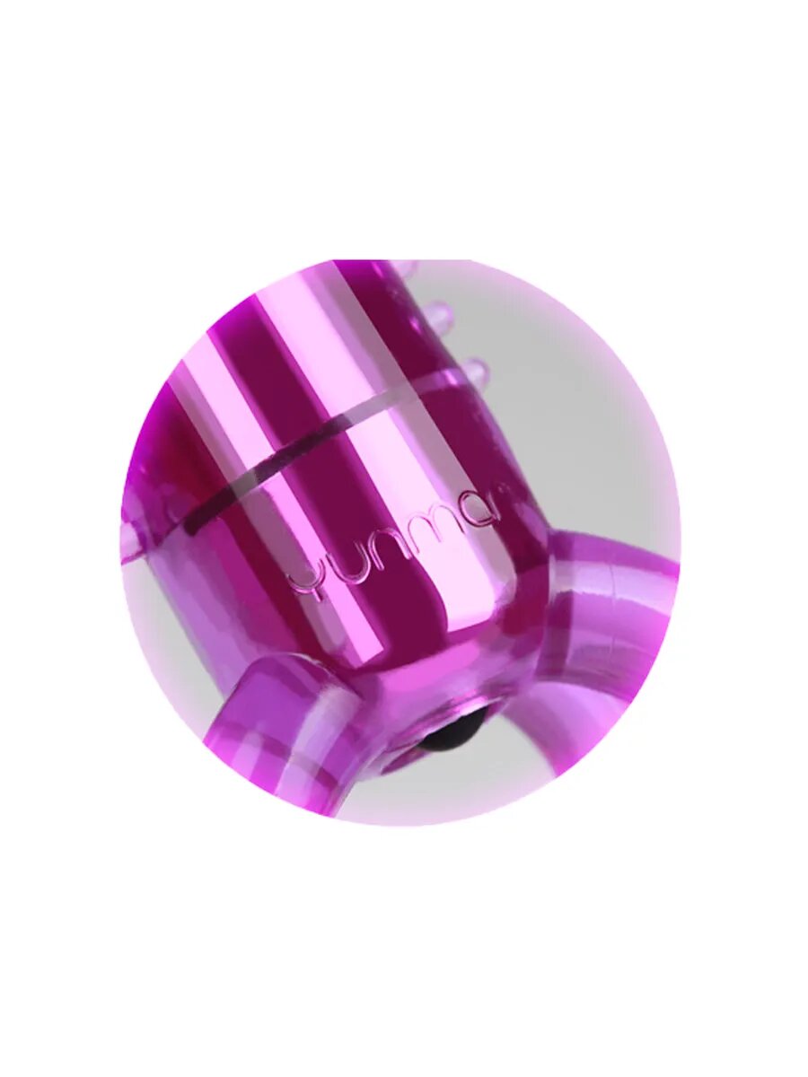 Вибратор для пениса с двойным кольцом для мужчин Yunman