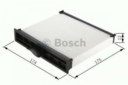 Фильтр салонный KIA PICANTO, HY I10 1.0/1.1/1, 1987432164 BOSCH 1 987 432 164
