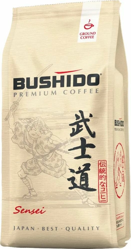Bushido Кофе молотый Sensei, 227г