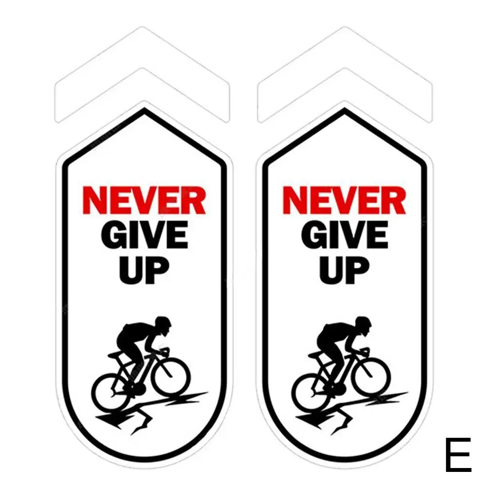 Наклейки на раму велосипеда E