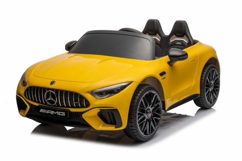 Лицензия Toyland Автомобиль Mercedes Benz DK SL63 Желтый краска
