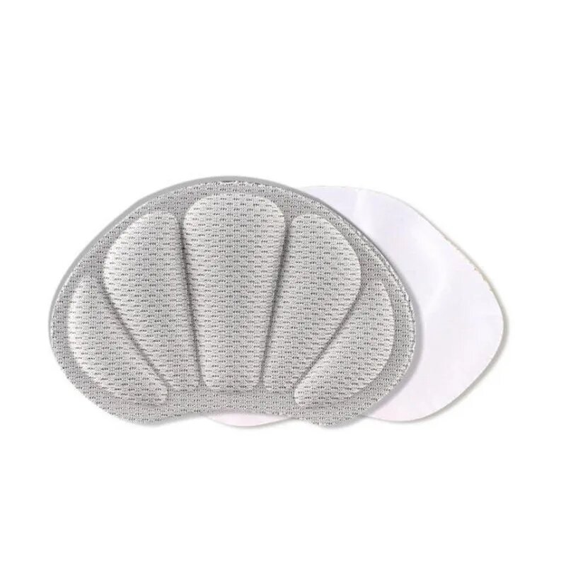 Мягкие и удобные износостойкие наклейки на пятки для кроссовок, устойчивые к падениям, утолщенные регулируемые накладки, наклейки серый