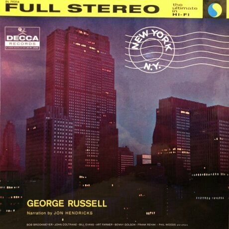 George Russell - New York, N.Y. (Analogue, Acoustic Sounds) (0602435120935) виниловая пластинка