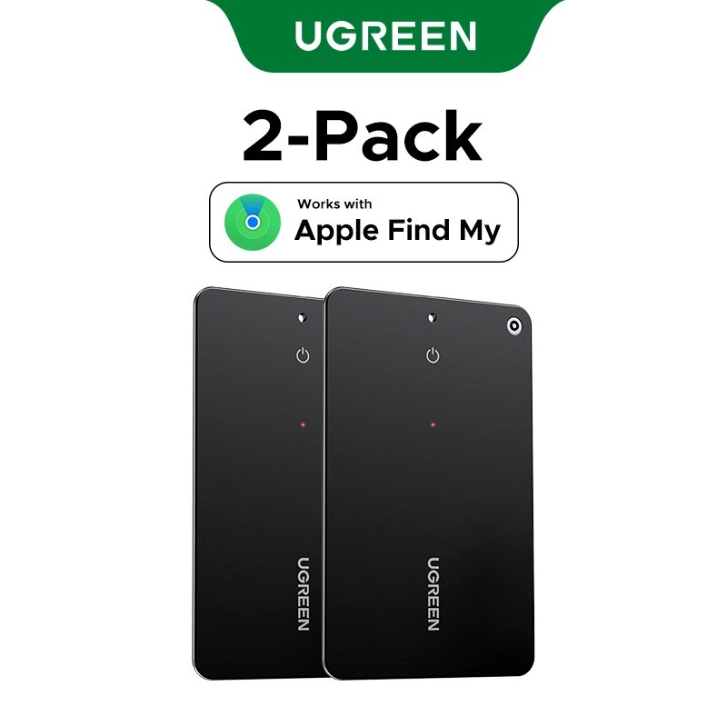 UGREEN Smart Bluetooth Карта для поиска вещей 2-Pack