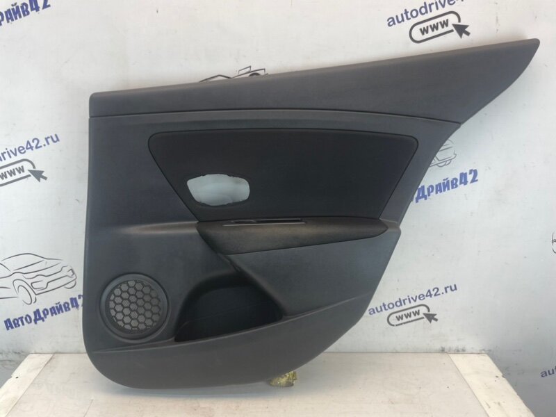 Б/У обшивка двери Renault Fluence 2013 L30R H4MD729 Задн. Прав. nНезначительные царапинки пластика, потертость тканиnВнешнее ...