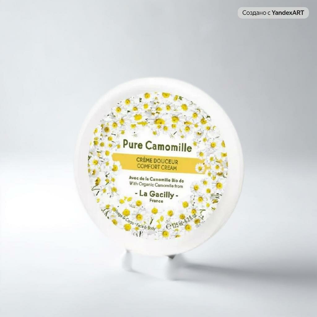 Крем для лица Yves Rocher Ромашка "Pure Camomille", для всех типов кожи, 125мл
