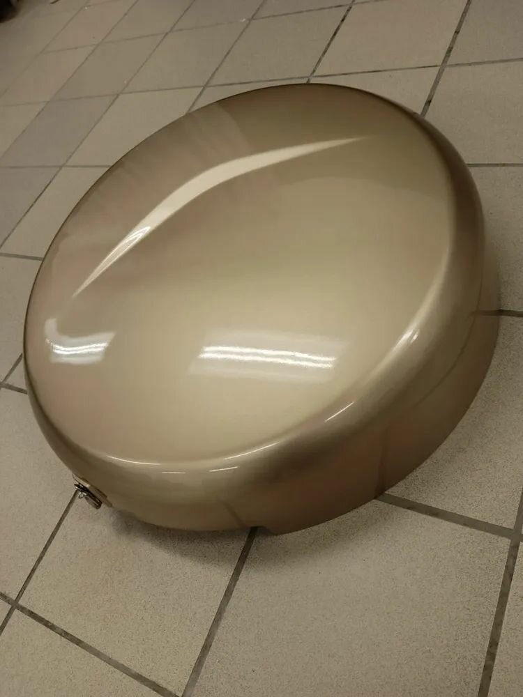 Защитный колпак чехол запасного колеса RAV-4 Toyota XA30 (2006-2013) КОД краски 4T8 Цвет жёлтый металлик