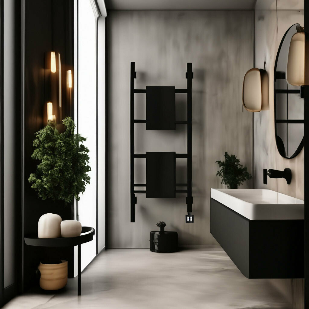 FORMA Riomaggiore 170х30 (см) Полотенцесушитель электрический Белый