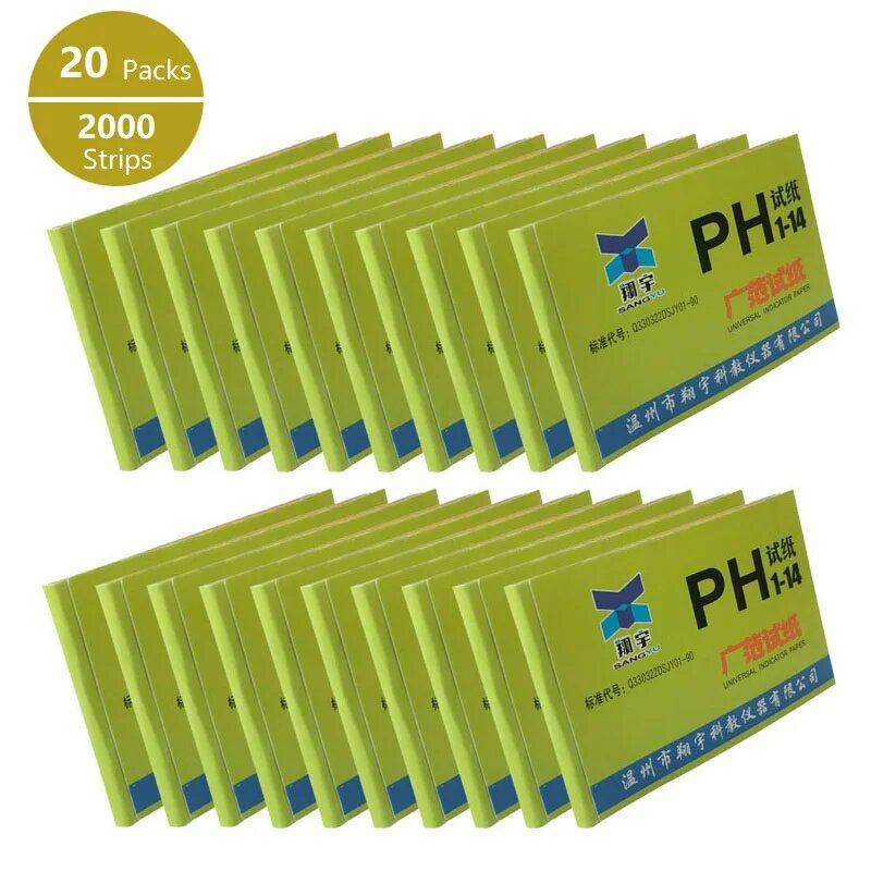 PH тест-полоски 1-14, 2000 шт