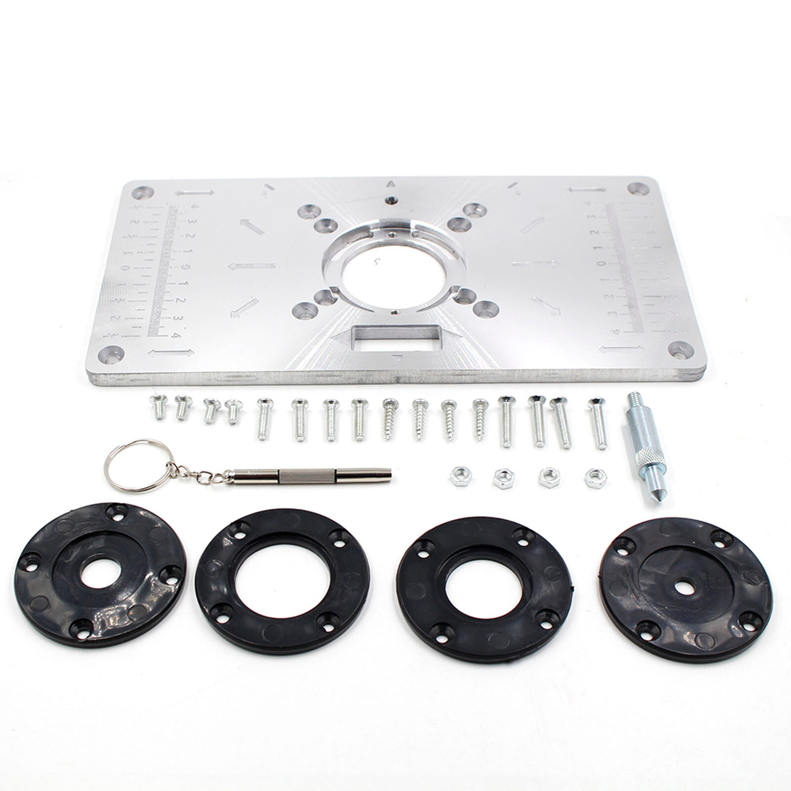 Практичный фрезерный стол, вставная пластина, плотницкий обрезной станок с четкой шкалой, столярные верстаки, гравировальная доска своими руками