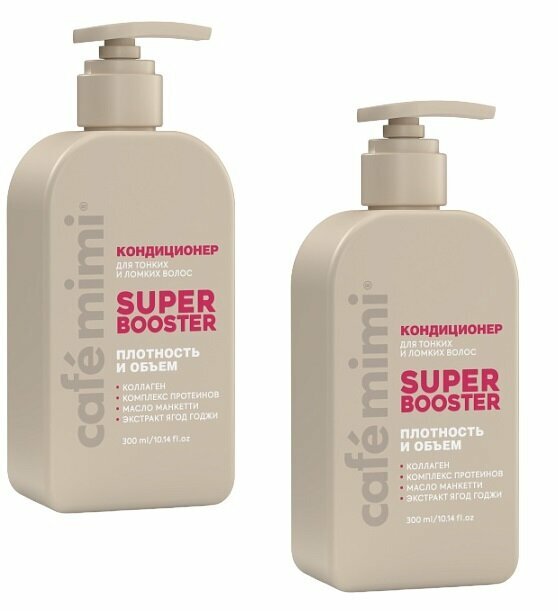 Кондиционер КМ CLS для волос "super booster" плотность и объем, 300 мл , 2 шт