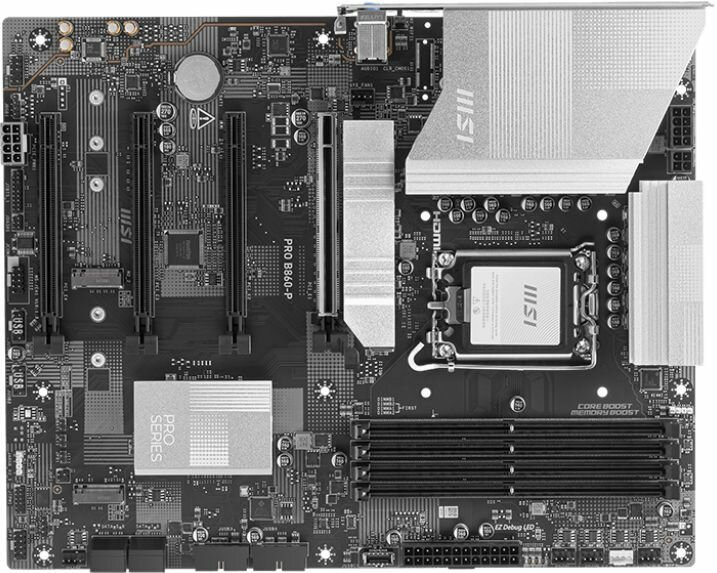 Материнская плата MSI PRO B860-P, Soc-1851, Intel B860, ATX