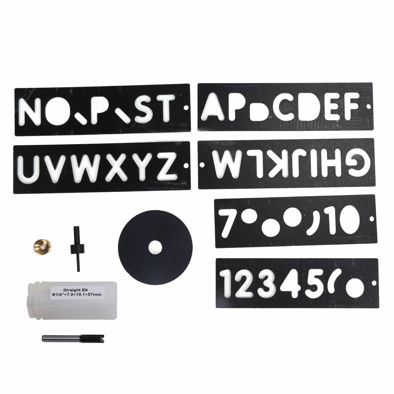 Набор для изготовления вывесок Palstic Лазерная резка Легкий шаблон для резьбы по дереву для рекламных щитов