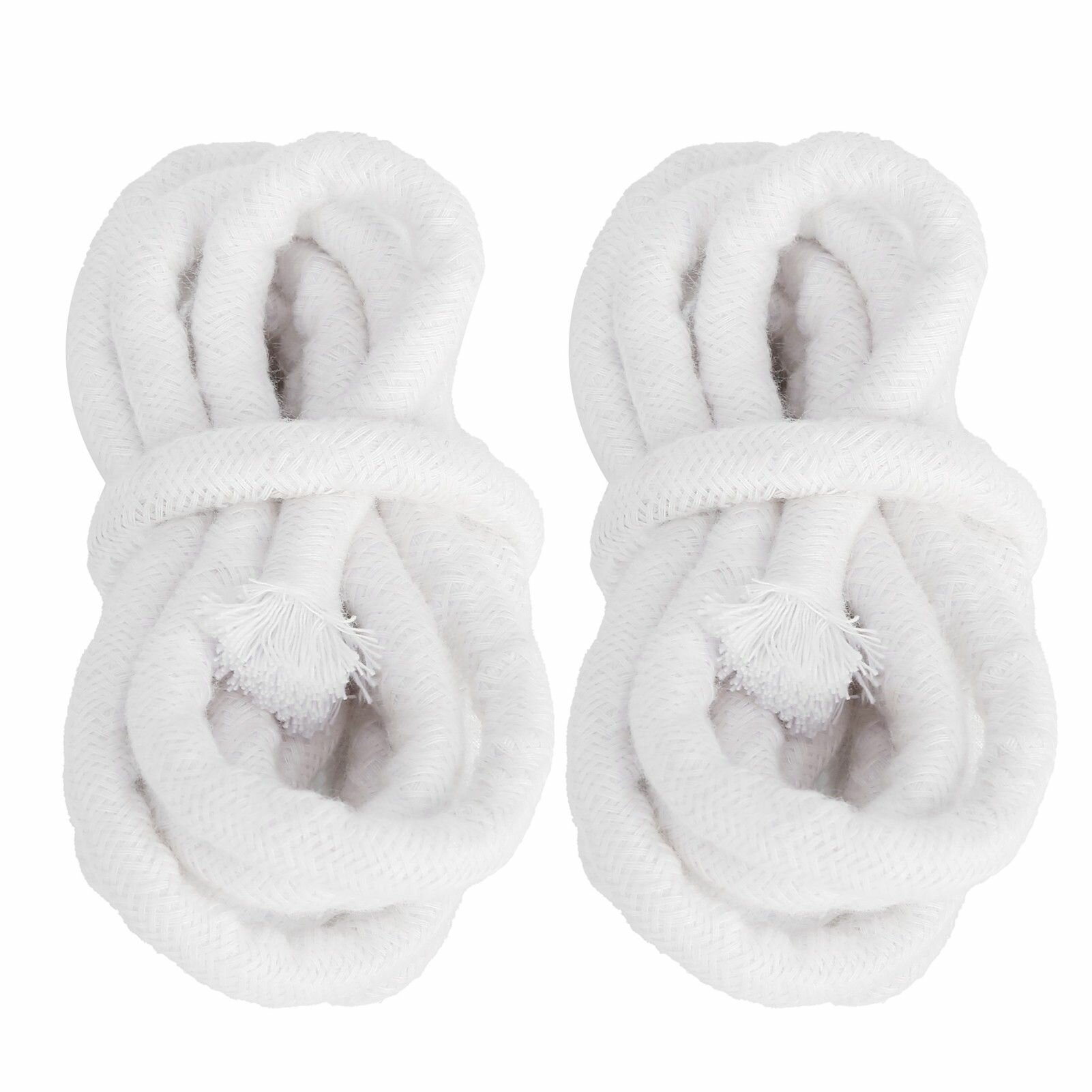 Хлопковые фитили для свечей 10 мм (2 шт.) прочные фитили с высокой впитываемостью масла для DIY свечей и масляных ламп