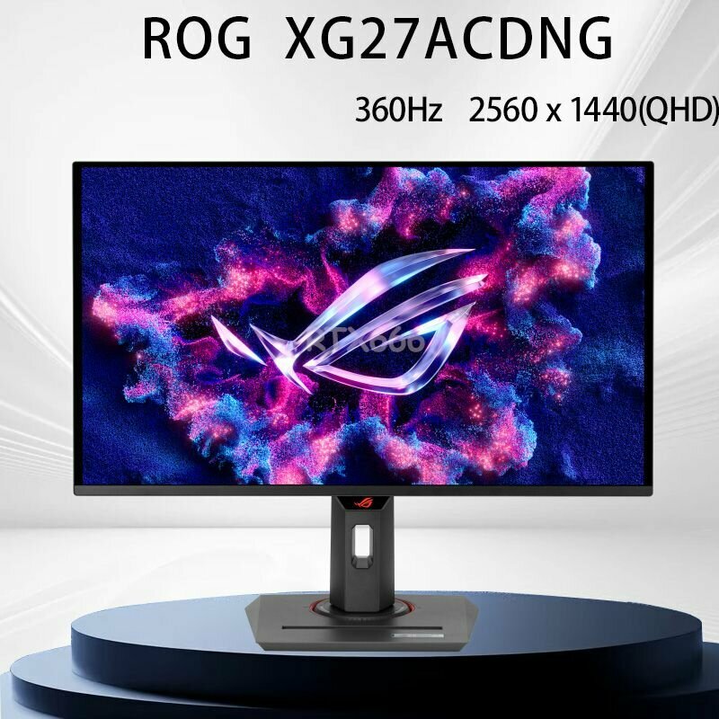 ASUS 26.5" Монитор ROG STRIX OLED XG27ACDNG,2K,360HZ (ROG STRIX OLED XG27ACDNG), OLED, 2560x1440 2K, 360 Гц, черный