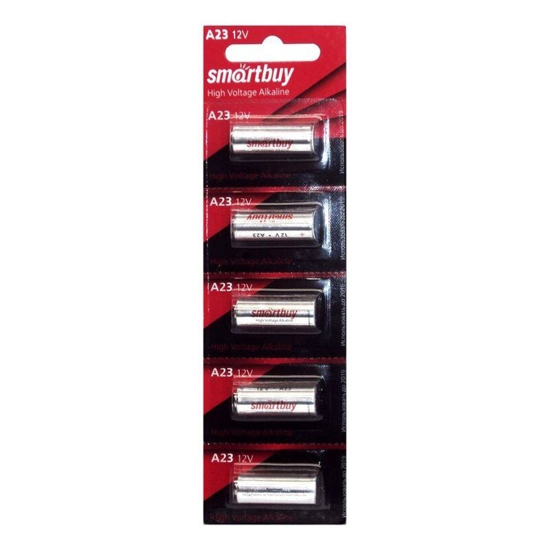 Батарейки SmartBuy A23 5 шт (SBBA-23A5B)