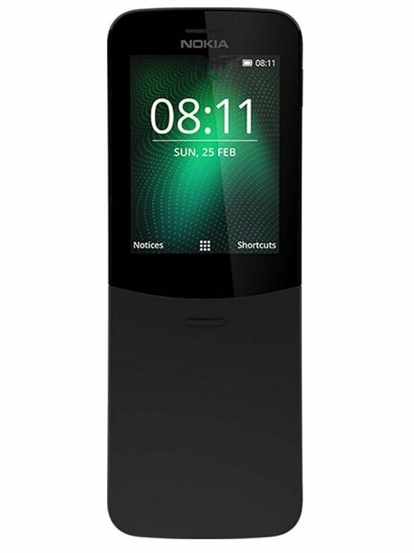 Nokia 8110 4G мобильный телефон с двумя SIM-картами с раздвижной крышкой, мобильный телефон для пожилых людей