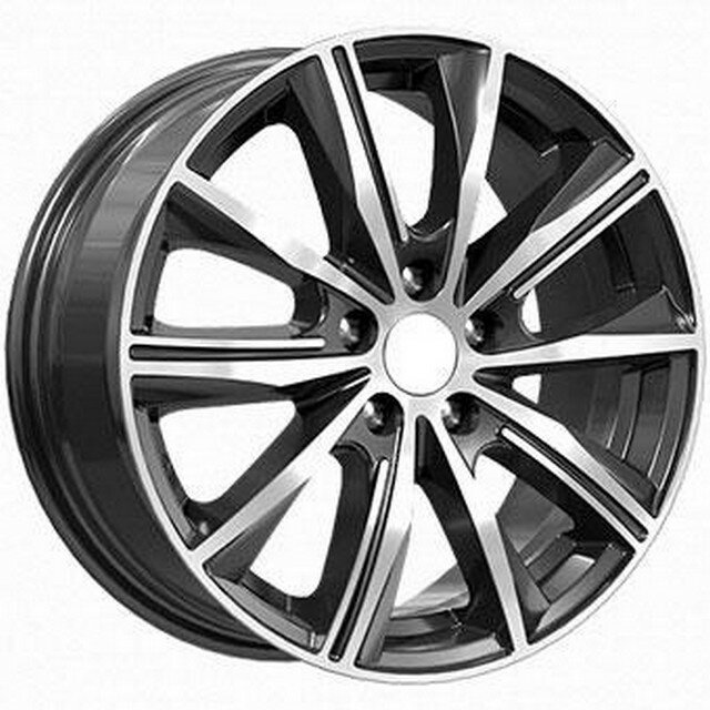 Колесный диск Кик Арнар (КС896) 7x17/5x108 D67.1 ET43 алмаз чёрный