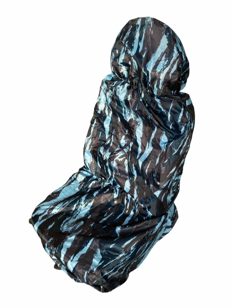 Грязезащитный чехол на сиденье (1 местный) универсальный омон с утяжкой