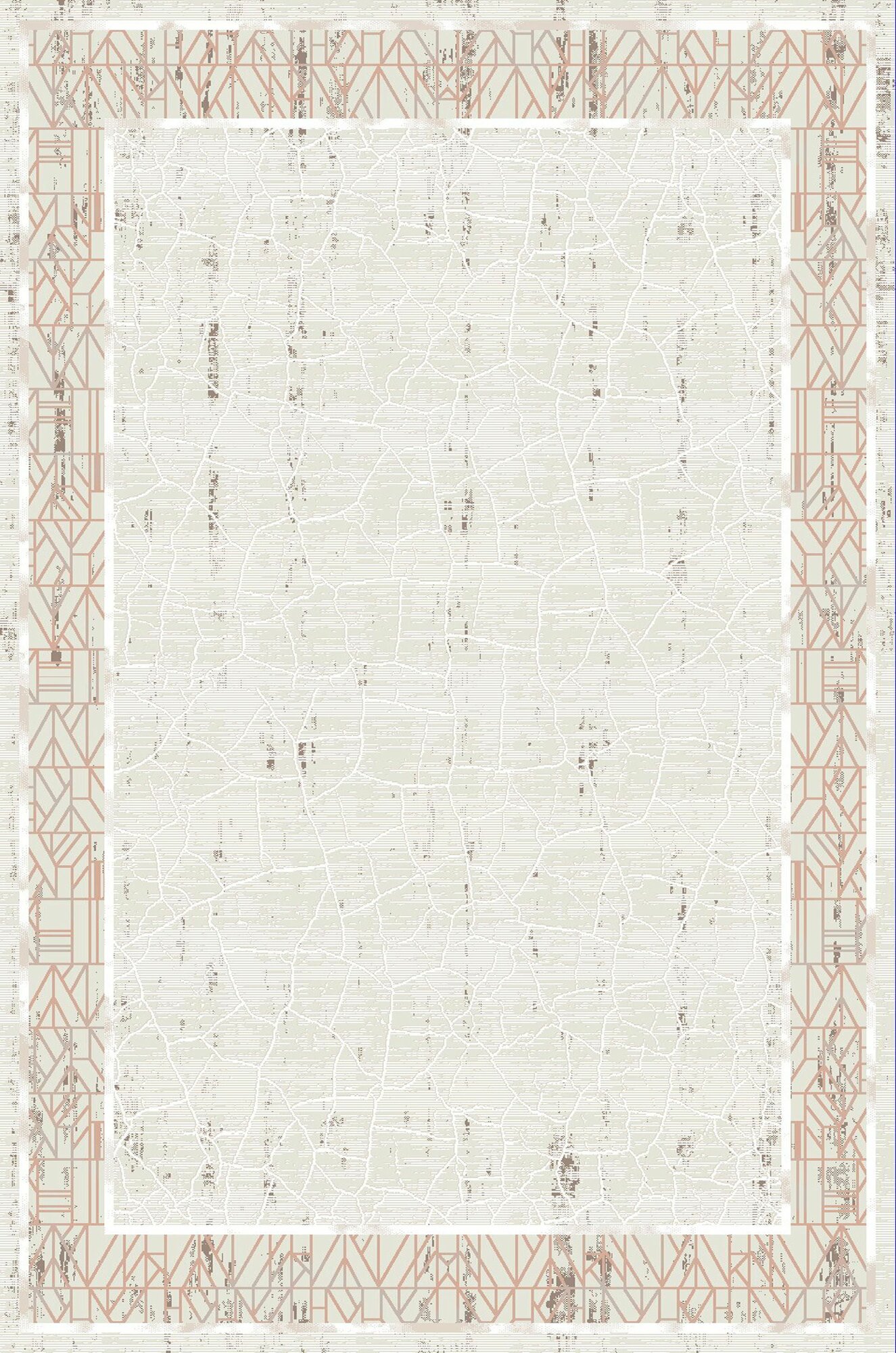 Elisa Ковер турецкий Elegance 4947A Beige-Beige 1x2м