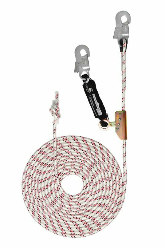 Зажим на гибкой анкерной линии 10м Венто