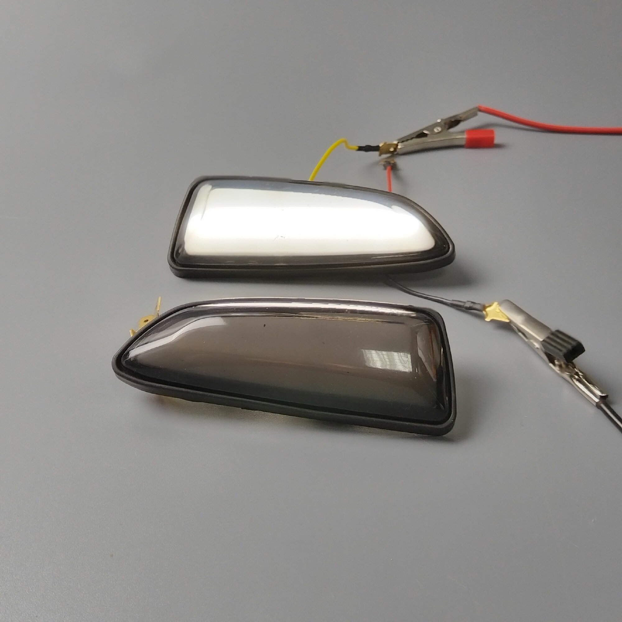 Поворотники плазма белые с анимацией на Приору, Калину, Гранту, ваз 2110, 2111, 2112 и ниву шевроле 2123