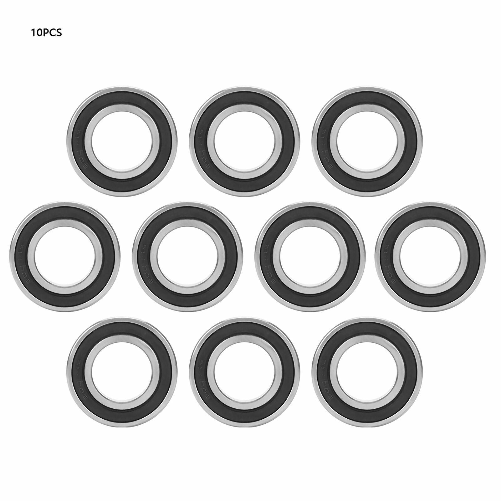 10 шт. Высокоскоростные одноколонные шарикоподшипники 6005-2RS с глубоким пазом, размер 25*47*12 мм