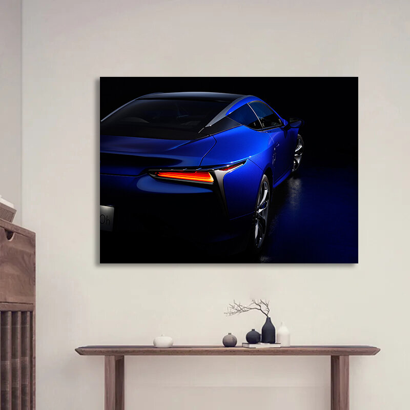 Картина лексус / машина, картины для интерьера / мальчику, 40х60 см.