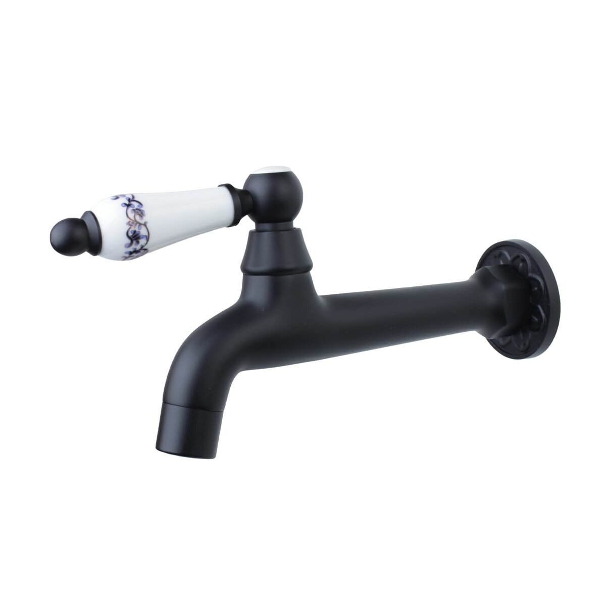 13262/1 Сливной кран длинный черный (насадка-рассекатель) (шт)