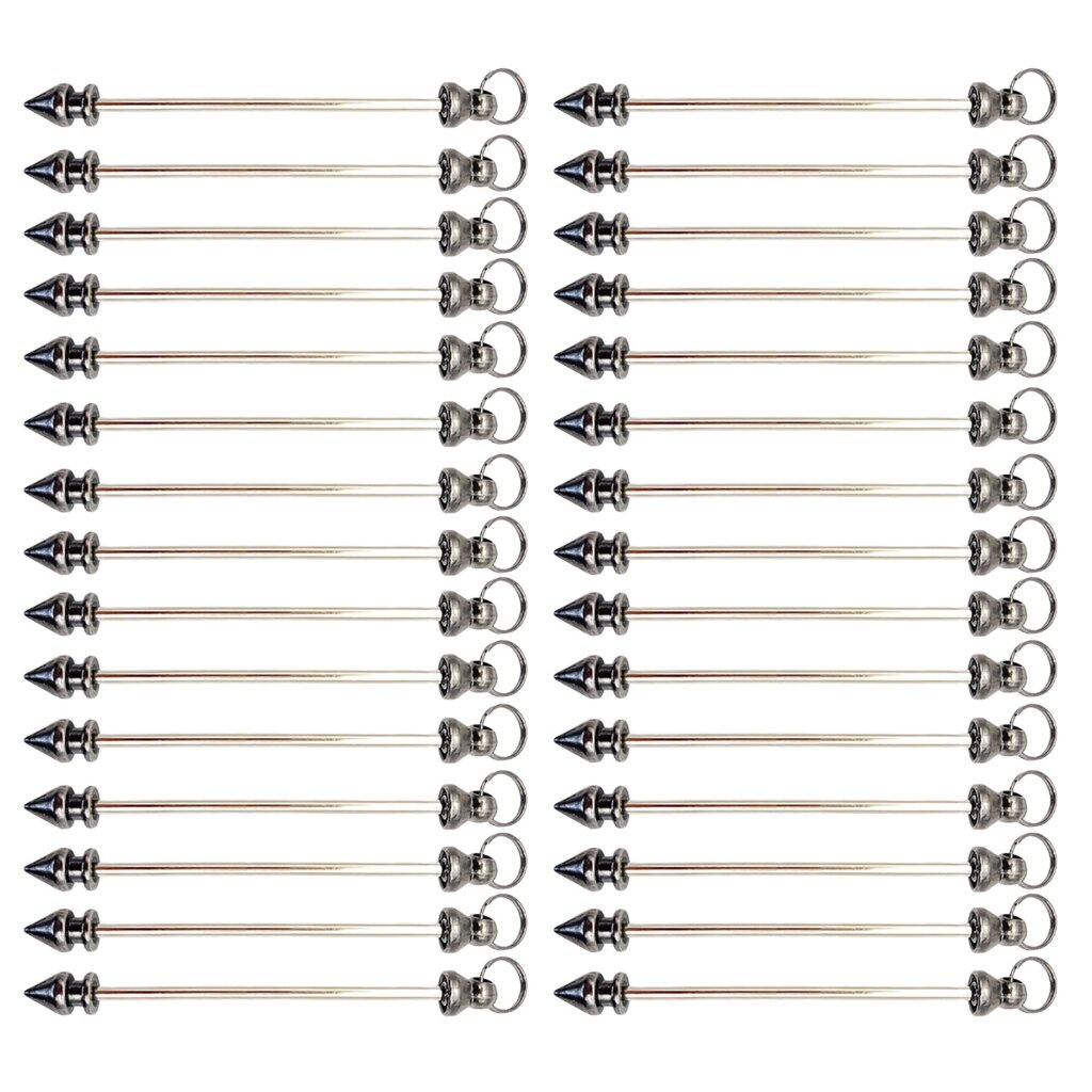 Набор для изготовления ювелирных изделий из 30 предметов, металлическая подвеска-палочка для художественных серег и ожерелий