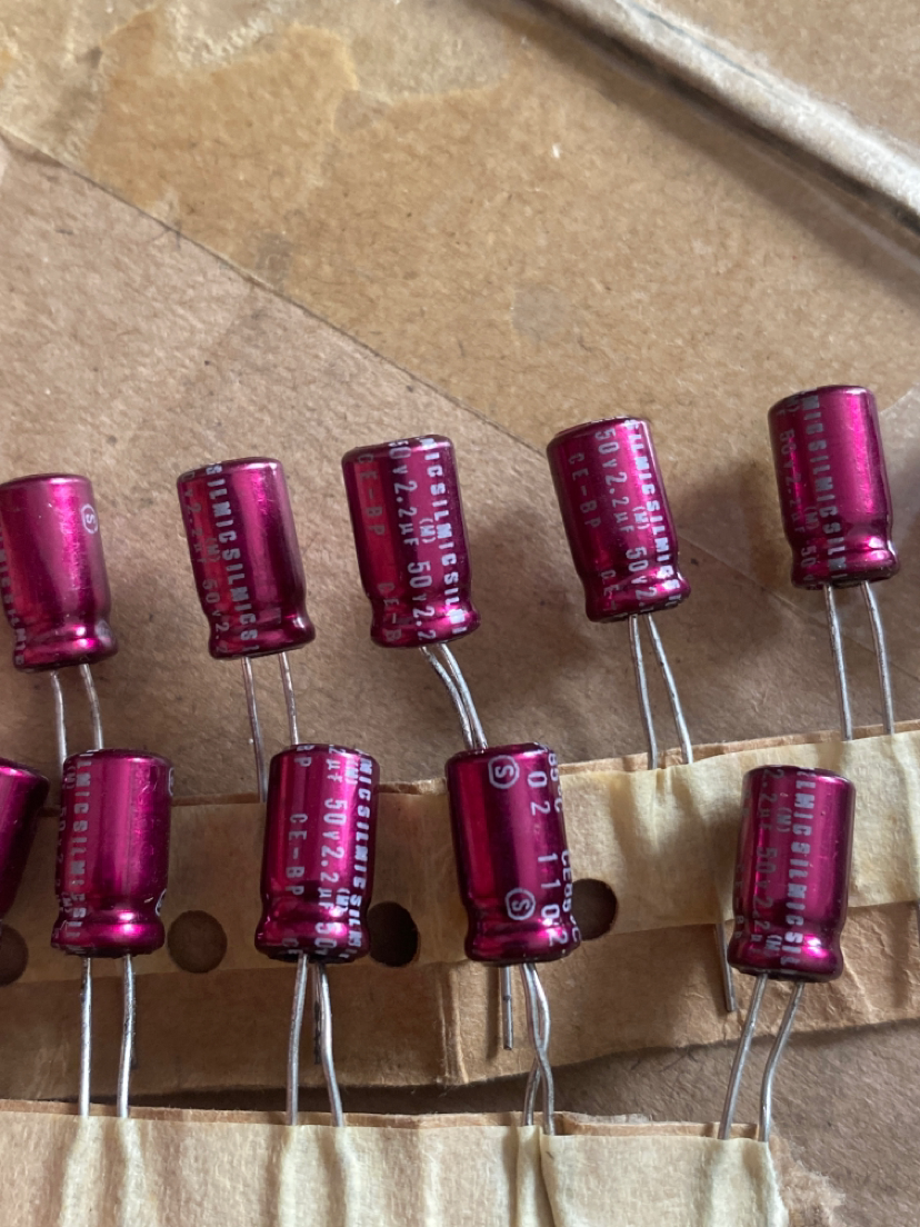 Электролитические конденсаторы ELNA SILMIC 2.2UF 50V BP с медными бесконтактными 10шт цена