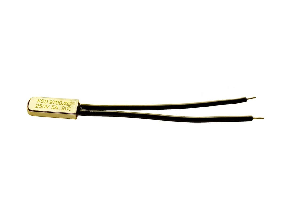 Термостат ksd 9700st 90 NC 250v 10a стальной нормально закрытый