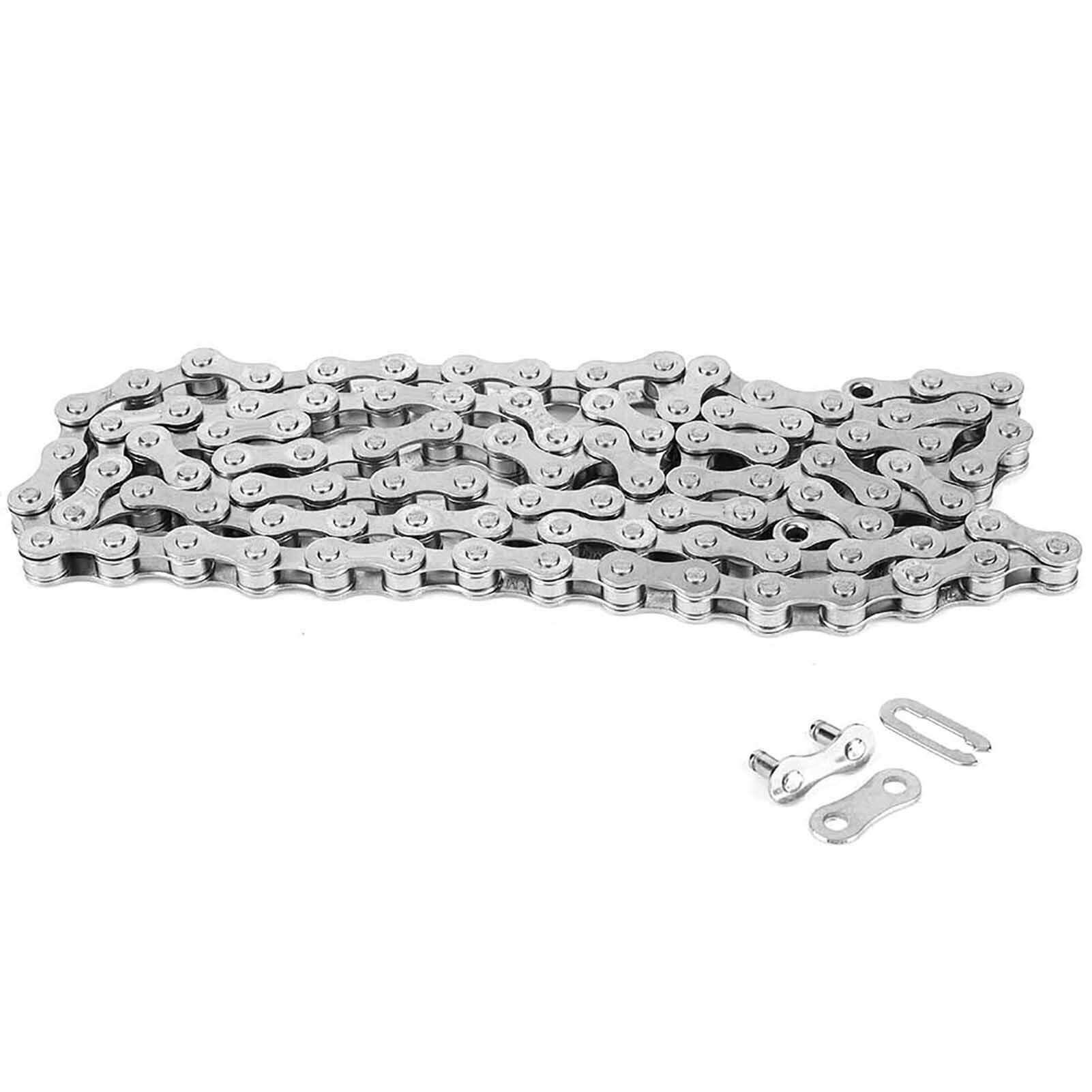 Высокопроизводительная односкоростная цепь для горного велосипеда, прочная велосипедная цепь для велосипедов, аксессуары для катания на горных велосипедах