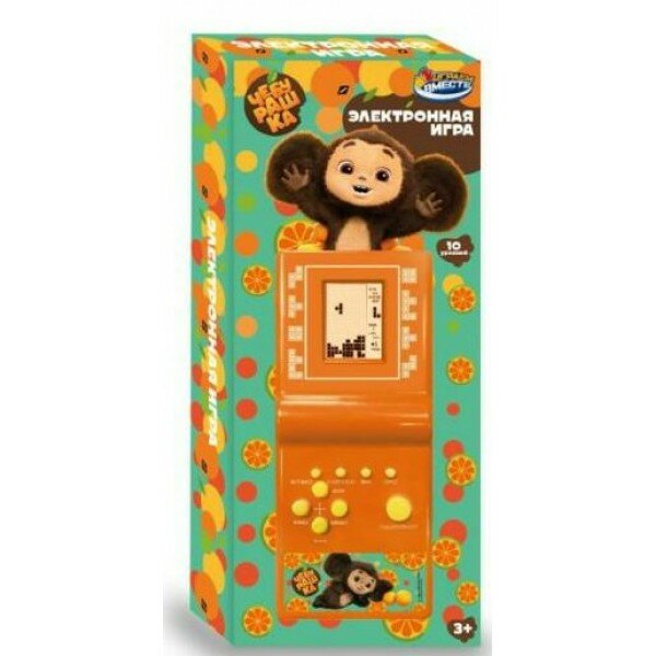 Электронная логическая игра Чебурашка D22605-R27