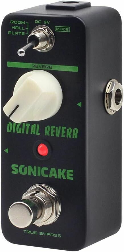 Гитарный напольный процессор эффектов , SONICAKE Digital Reverb,3 Режима реверберации