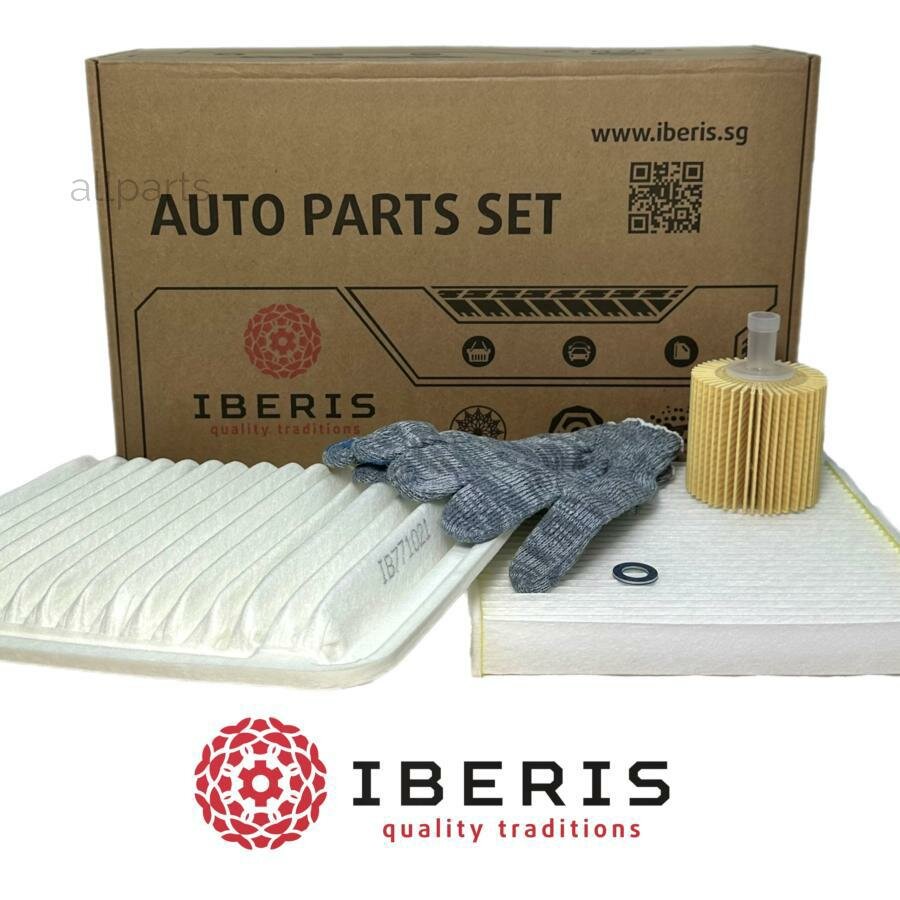 IBERIS IB770027KIT К-Т фильтров TOYOTA CAMRY (V50), LEXUS ES (2.5) (181, 184Л. С), IB774077, IB771021, IB772012