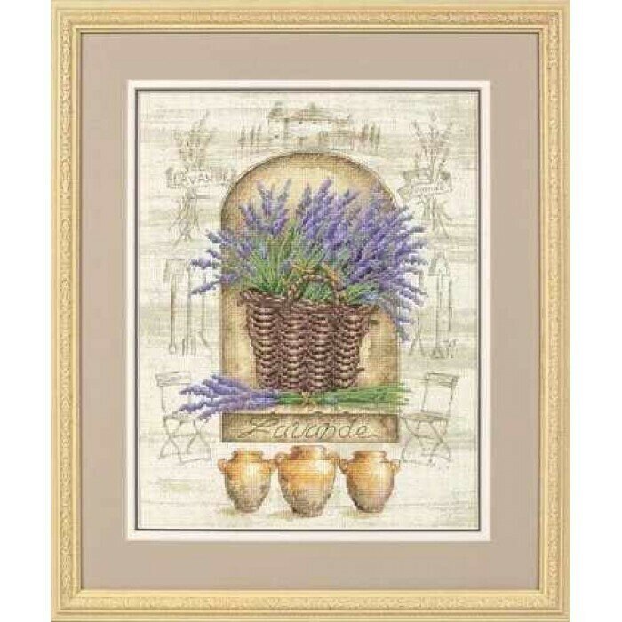 Набор для вышивания крестиком DIMENSIONS 35071 (French Lavender) / Импортированный оригинал