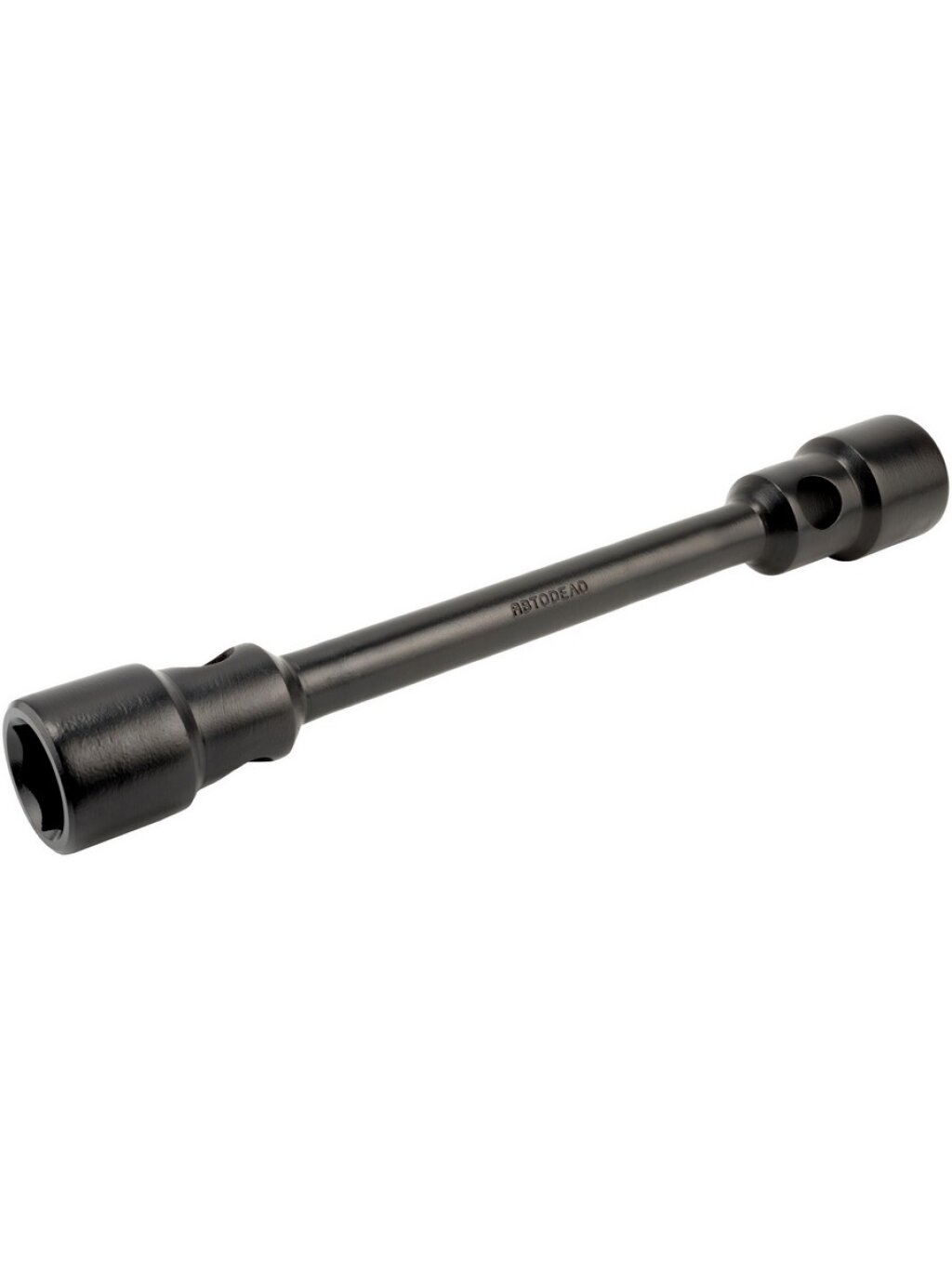 Ключ баллонный торцевой для а/м ГАЗель (24, 27) "АвтоDело" (L=360 мм, черный, лак)