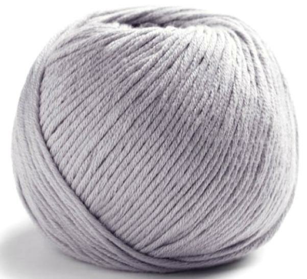 Cosma /Косма/ пряжа Lamana (60% пима хлопок, 40% модал), 50г/100м (37, perlgrau (жемчужно-серый), серый)