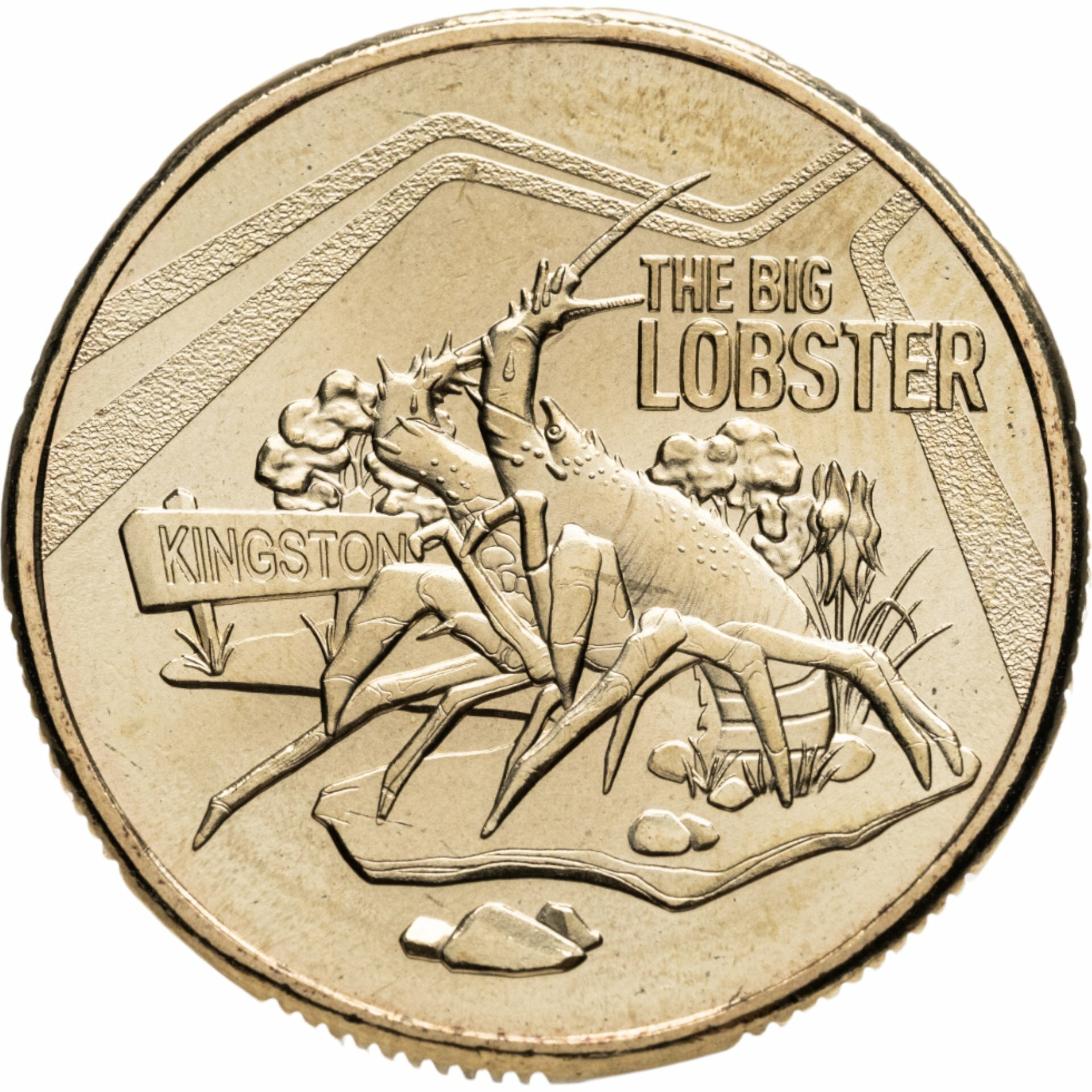 Австралия 1 доллар 2023 "Большие австралийские вещи Омар", Алюминиевая бронза, в сохранности UNC