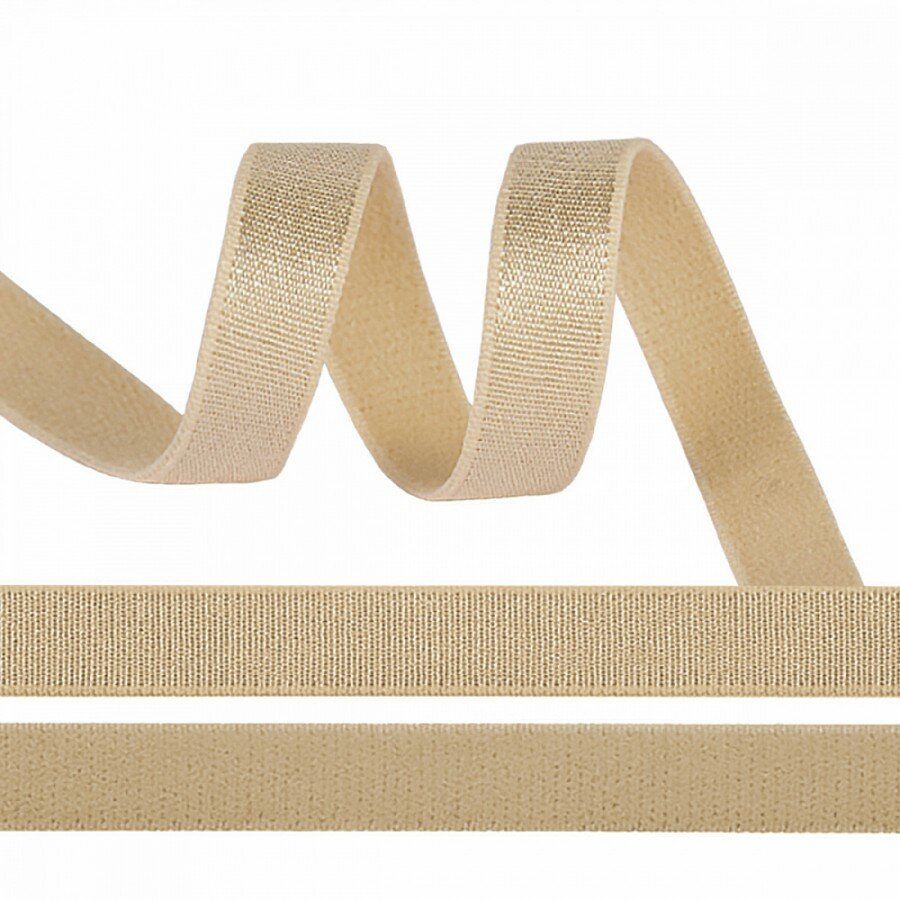 Резинка TBY бельевая Для бретелей 15мм RBB05 бежевый S126 уп.50м