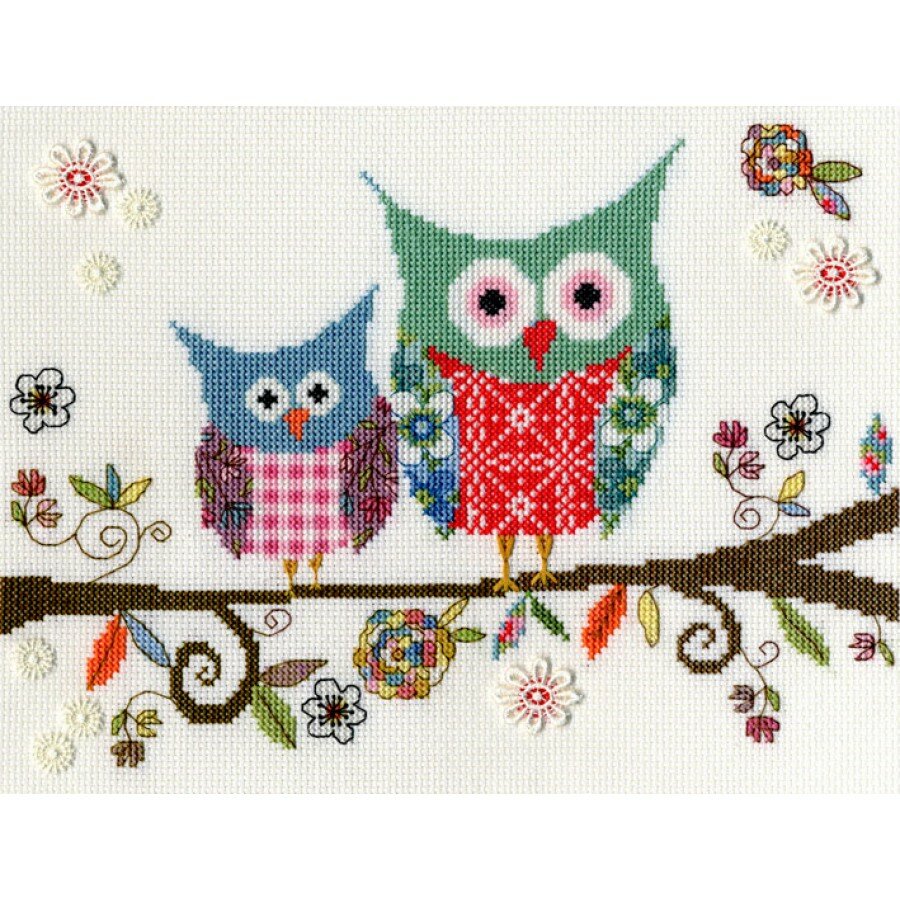 Набор для вышивания Love Woo (Любимые ухаживания) 26 x 20 см Bothy Threads XKA6