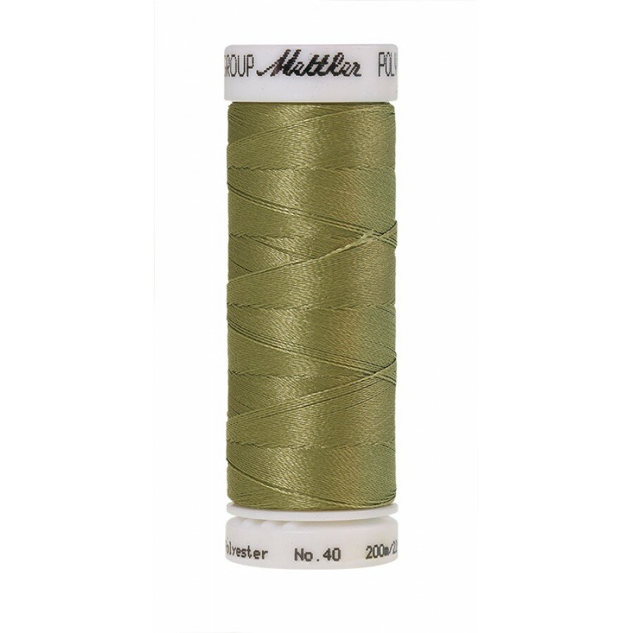 Нить для вышивания, POLY SHEEN METTLER, 200 м 0453 Army Drab