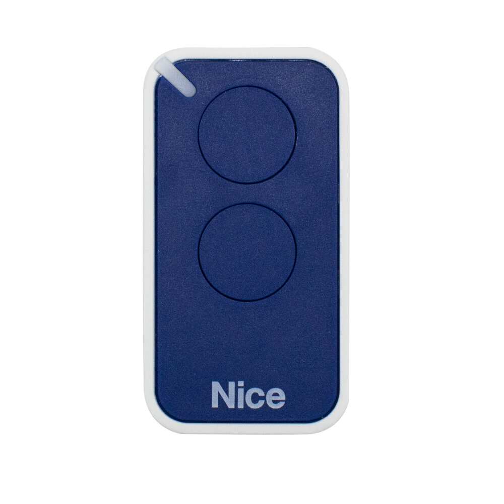 Пульт для шлагбаумов и ворот Nice inti синий