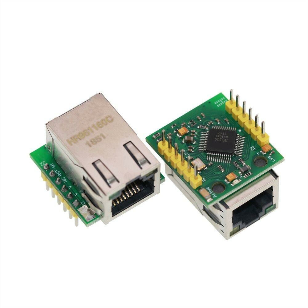 Модуль ethernet-связи на микросхеме W5500, Ethernet-модуль 3.3В 80МГц